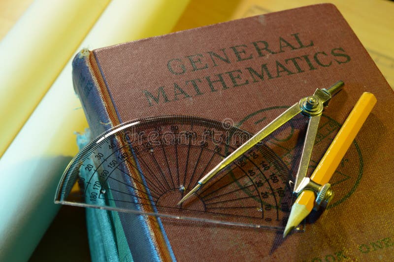 General Mathematics Study editorial stock image. Image of intelligence ...