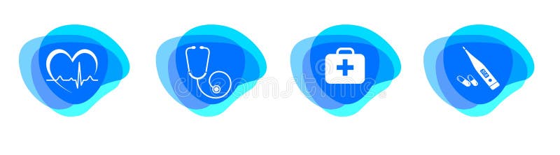 General Medicine Graphic Set in Vector Quality. Stock Vector ...