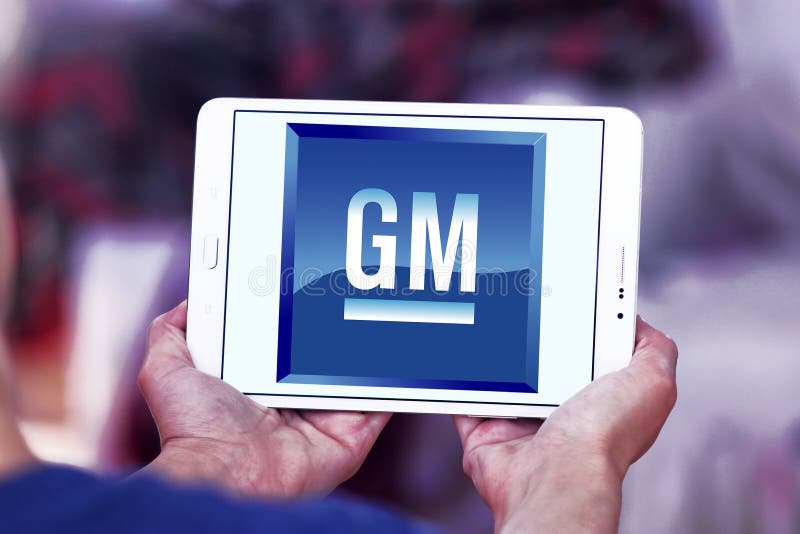 General motors, logo de GM image éditorial. Image du saturne - 94760985