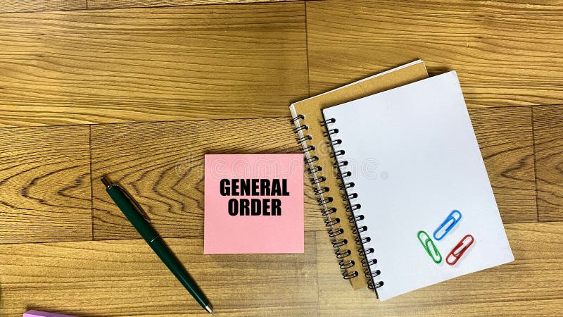 GENERAL ORDER stock image. Image of clear, design, pattern - 376858725