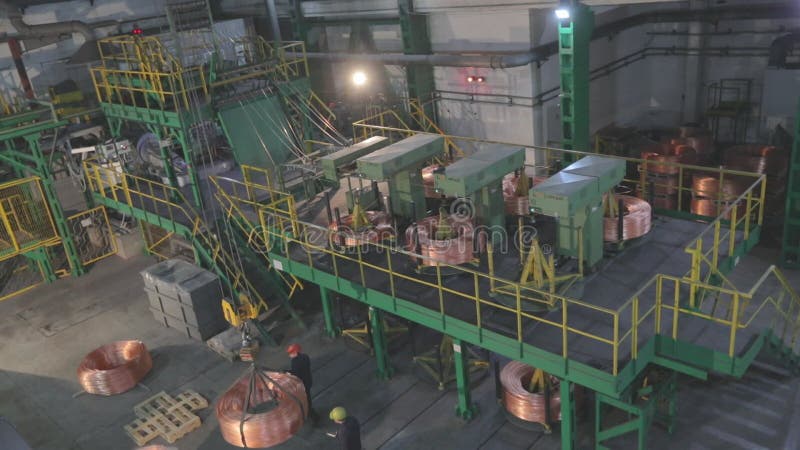Inside a Cable Workshop, Wire Production. Wire Production Workshop ...