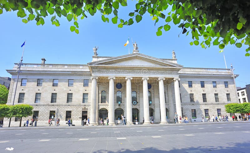 General Post Office in Dublin Editorial Stock Image - Image of tourism ...