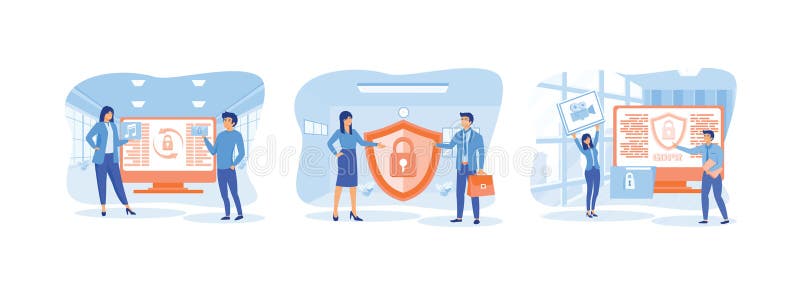 General Privacy Rules. Control Over Their Personal Data Vectors ...