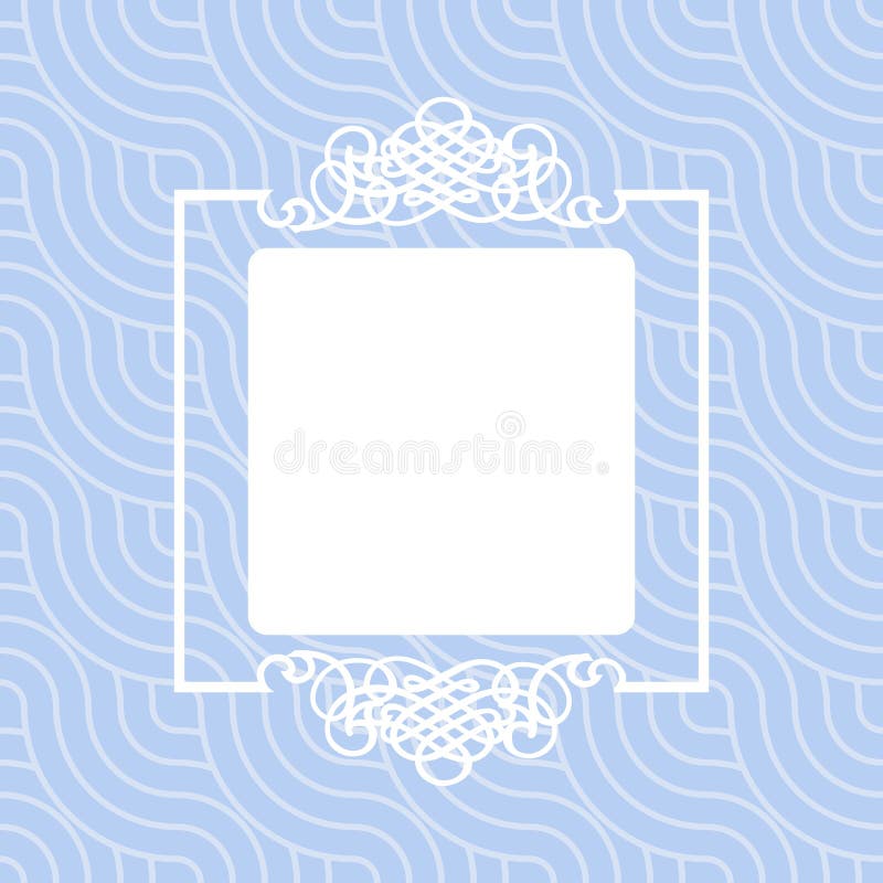 A General Purpose Card with Seamless Wavy Background for Celebrations ...