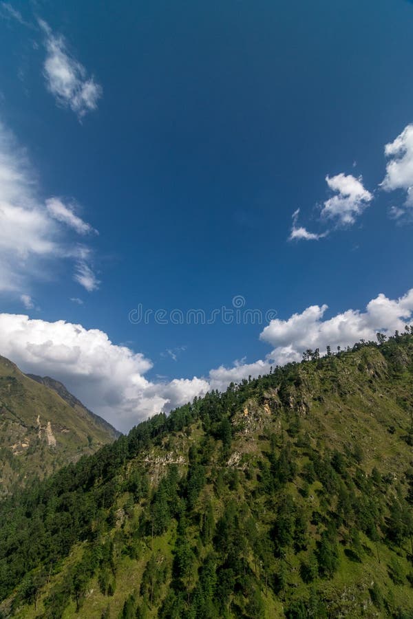 Himalayan Landscape in Nature Stock Photo - Image of environment ...