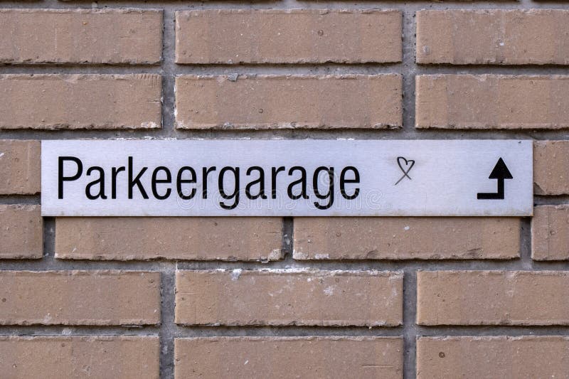 General Sign Parking Lot at Amsterdam the Netherlands 27-4-2023 ...