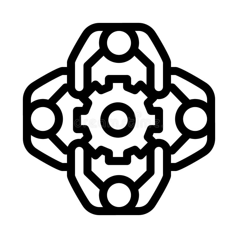 General Solution Icon Vector Outline Illustration Stock Vector ...