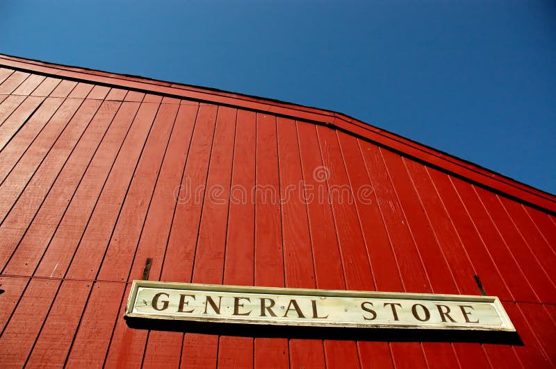 General store stock image. Image of architecture, sign - 484899