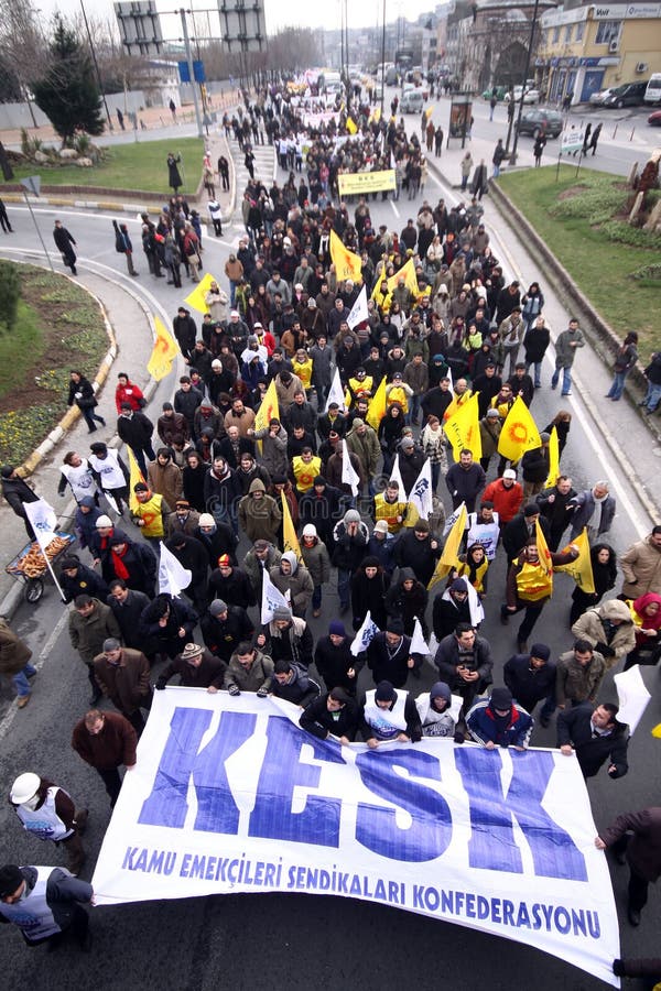 General Strike in Turkey. editorial photo. Image of government - 23629431