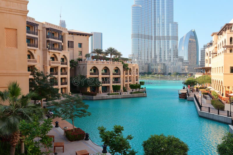 General View of the Central Area of the City Dubai Editorial Stock ...