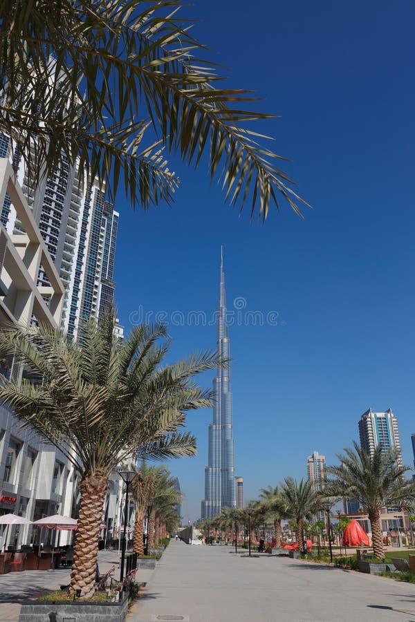 General View of the Central Area of the City Dubai Editorial Image ...
