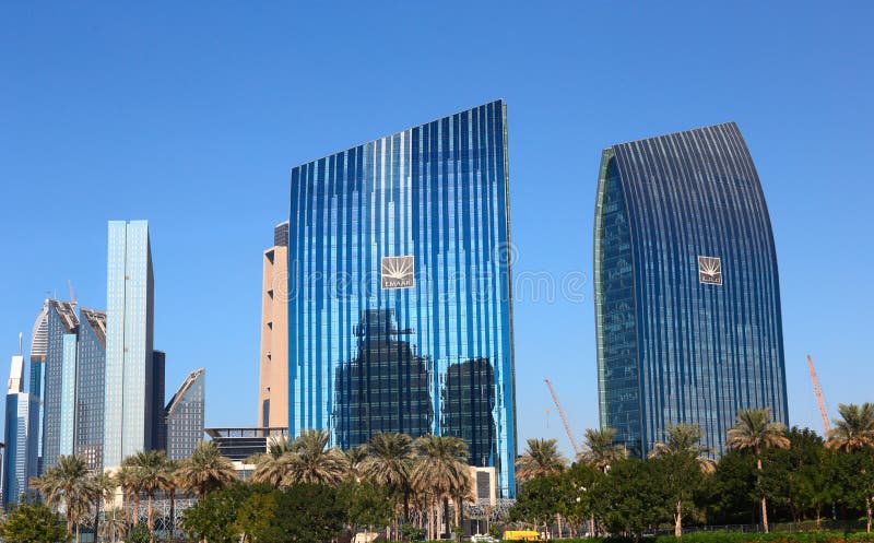 General View of the Central Area of the City Dubai Editorial Photo ...