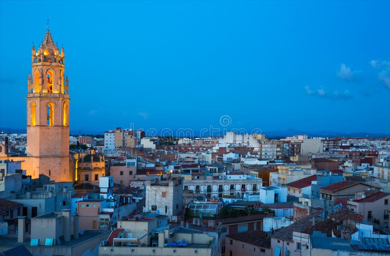 The Cathedral of Reus, Catalonia Stock Photo - Image of cultural ...