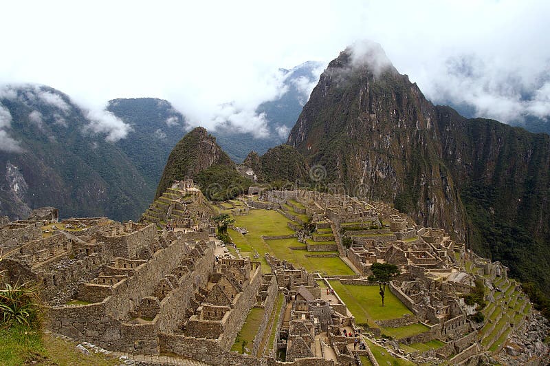 View of Machu Picchu, Peru stock photo. Image of andes - 15950692