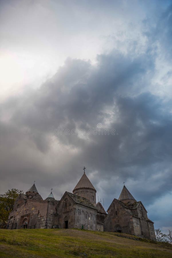General View of the Monastery Complex Goshavank, Armenia. Stock Image ...