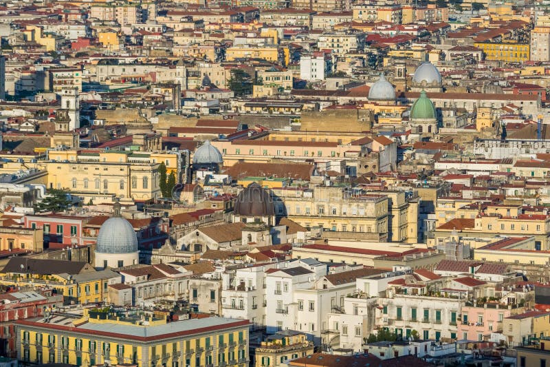 General view of old Naples stock photo. Image of view - 291265208