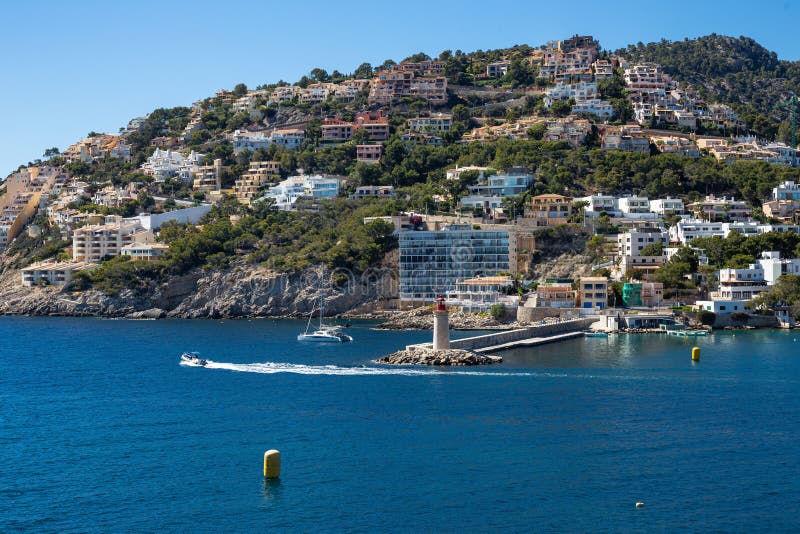 General View of Port Andratx , Mallorca Stock Photo - Image of port ...