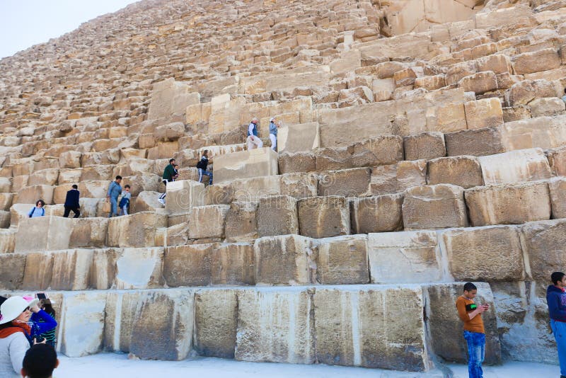 Tourists at Pyramids - Egypt Editorial Photography - Image of color ...