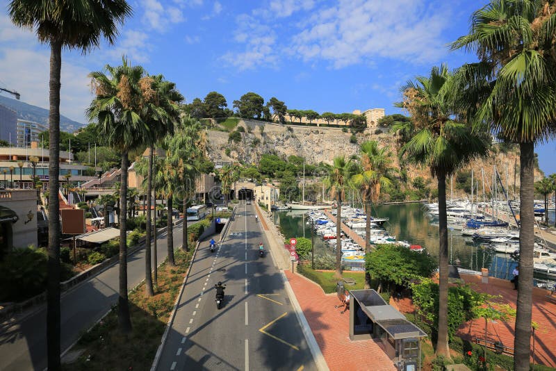 Road to Monaco editorial stock image. Image of travel - 87846369
