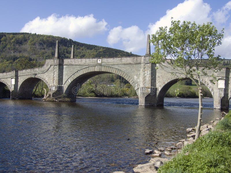 General Wade s Bridge stock image. Image of river, arches - 2376643