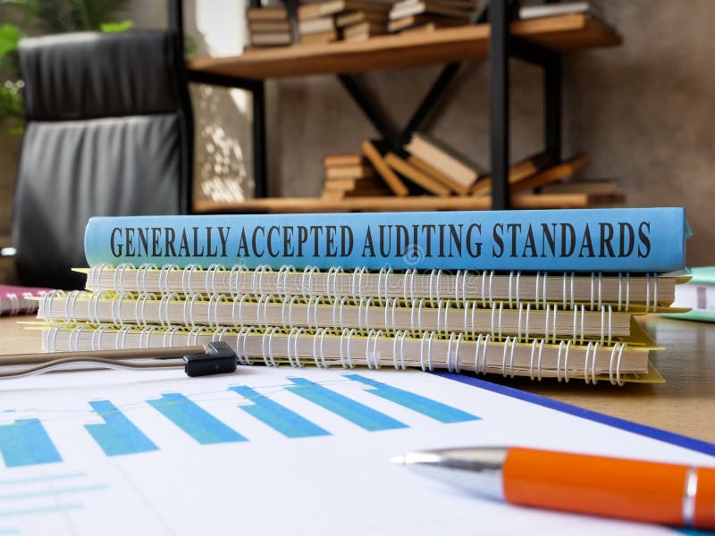 Generally Accepted Auditing Standards Gaas Guide. Stock Image - Image ...