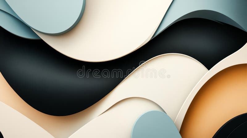 Generate an Abstract Art Piece with Geometric Shapes, Emphasizing ...