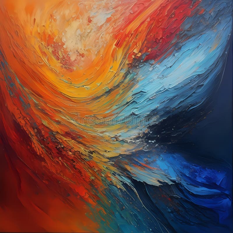 Generate an Abstract Artwork Exploring the Depths of Human Emotion ...