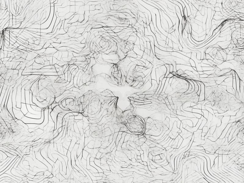 Abstract Background Featuring Intricate Line Art Patterns, Minimalistic ...