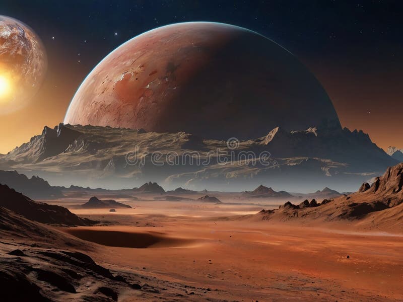 The Land of Another Planet in a Distant Galaxy, a Planet without an ...