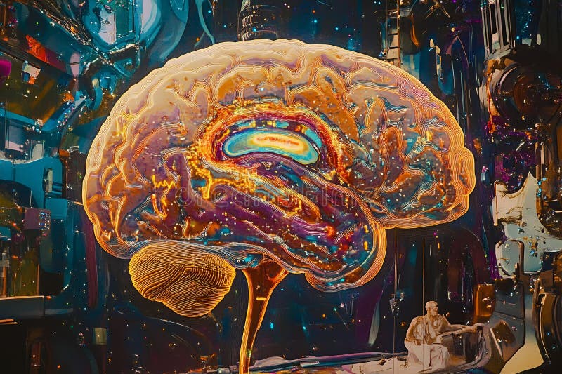 Generate an Image of a Human Brain with Regions Like the Hippocampus ...