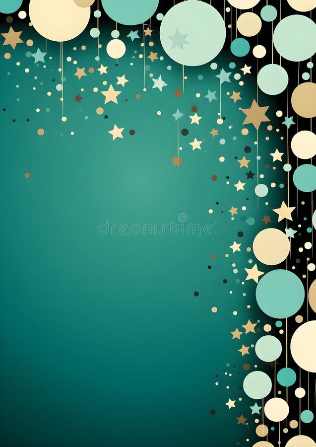 Abstract Stars Lace Background. Invitation and Celebration Card. Stock ...