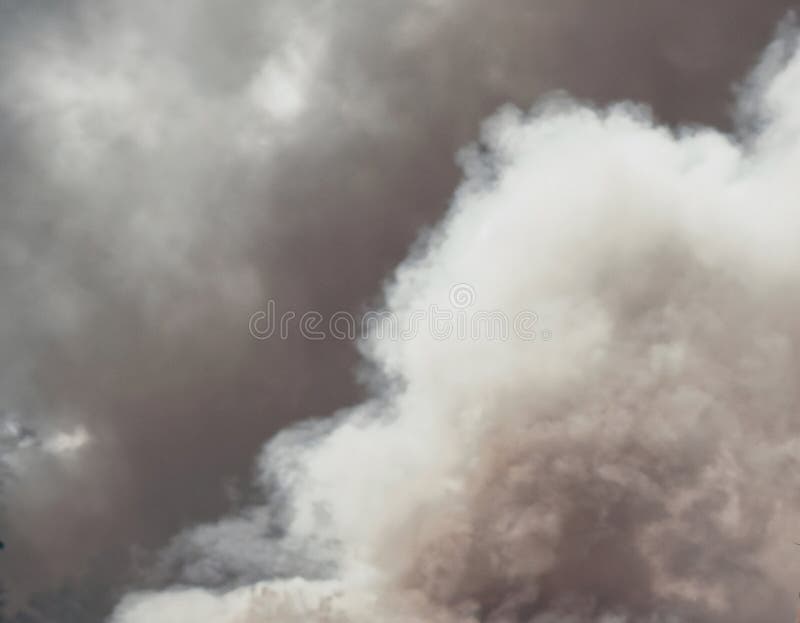 Heavy billowing smoke stock image. Image of swirl, motion - 300916149