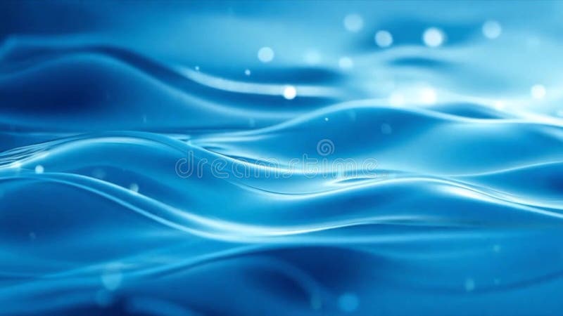 Waves Serene Animation Wallpaper Tranquil Abstract Water Blue Ocean ...