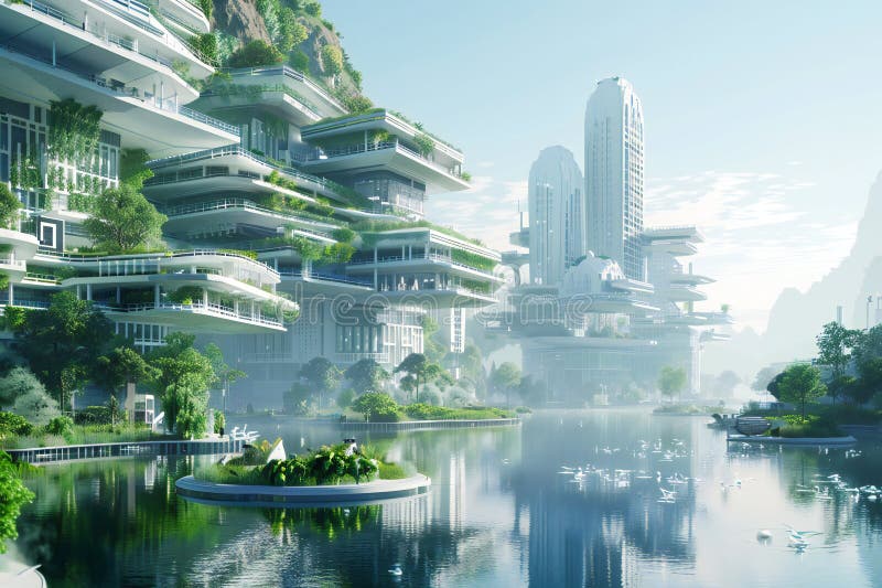 Generated by ai stock illustration. Illustration of city - 322558180