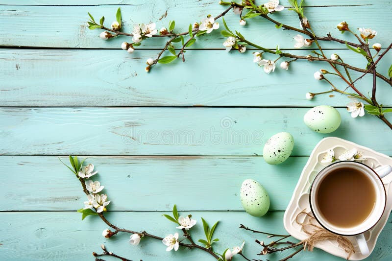 Happy Easter Custom Calligraphy Eggs Festive Eggs Basket. White ...