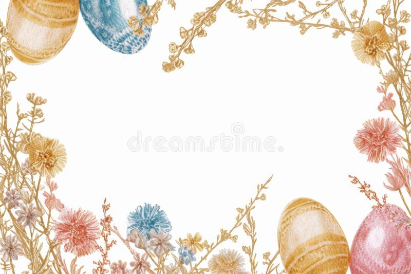 Happy Easter Easter Baking Eggs Uplift Basket. White Palm Bunny Fire ...