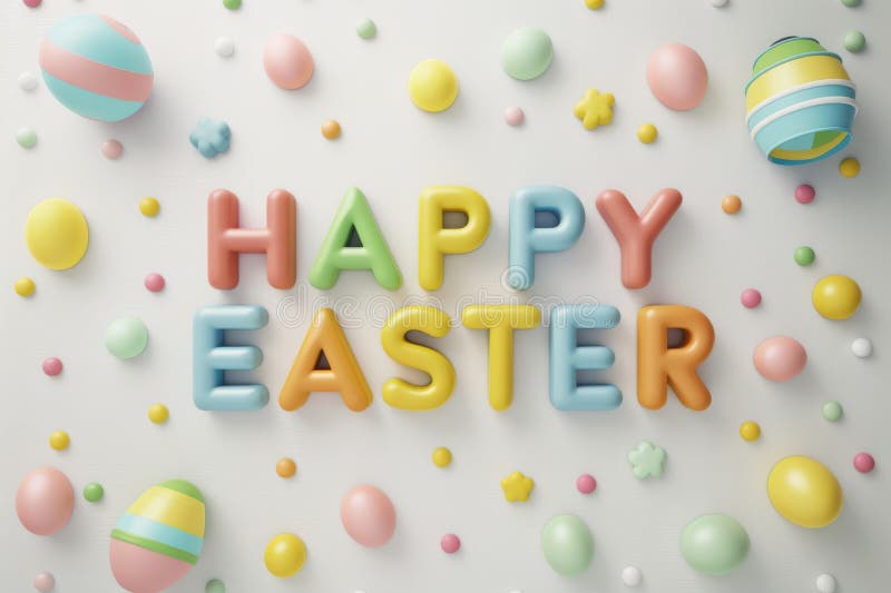 Happy Easter Turquoise Blue Eggs Spirited Basket. White Natural Bunny ...