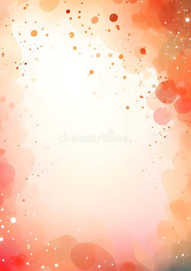 A Colorful Background with Bubbles and Bubbles. Abstract Peach Color ...