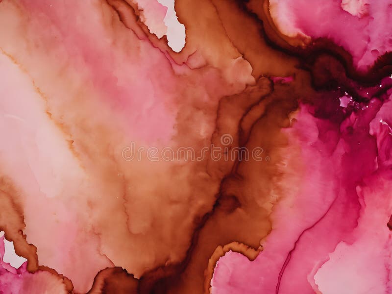 Texture of Spilled Paint, Oily Colored Spots, Thin Stains Stock ...