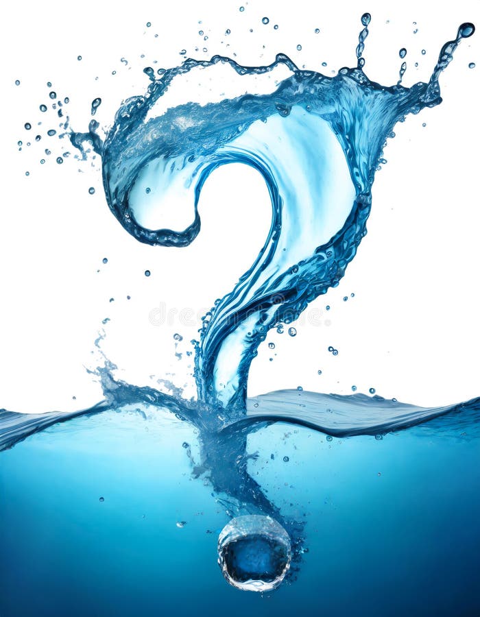Water Splash Question Mark Stock Illustrations – 53 Water Splash ...