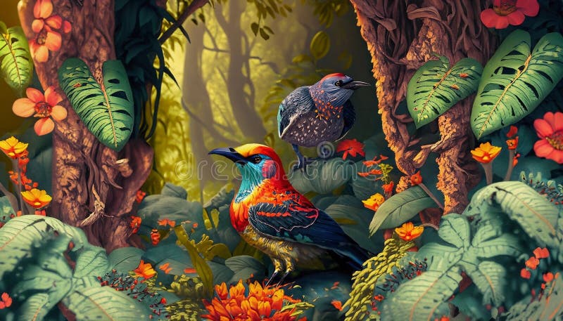 Flame Bowerbird Stock Illustrations – 7 Flame Bowerbird Stock Illustrations, Vectors & Clipart ...