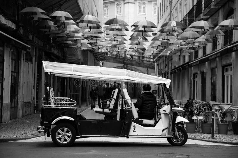 Monochrome Snapshot of Lisbon S Pink District Captures Historic Charm ...