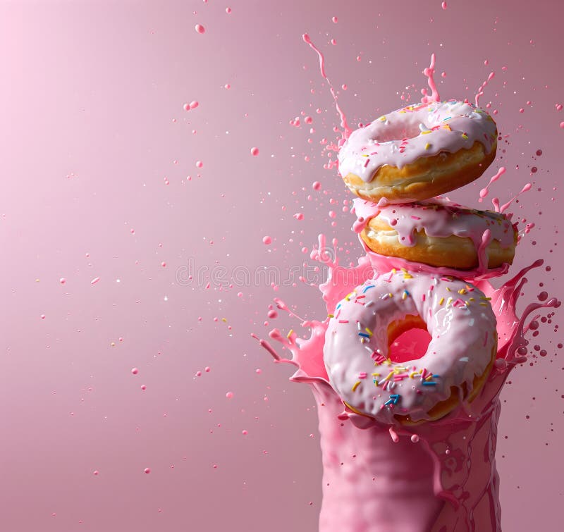 Flying Drip-covered Glass with Beer Splash and Label Isolated on White ...