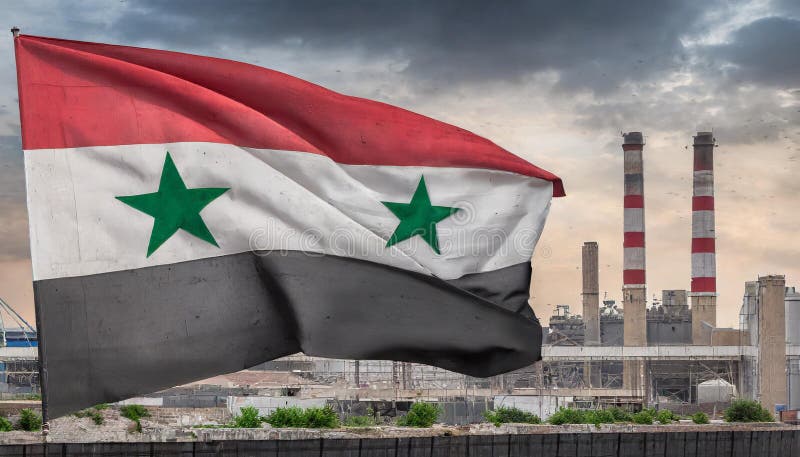 Syria Flag. the National Flag of Syria Stock Image - Image of cultural ...