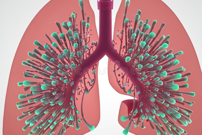 Lungs. Pertussis. Whooping Cough. Bordetella Pertussis. Lungs with ...