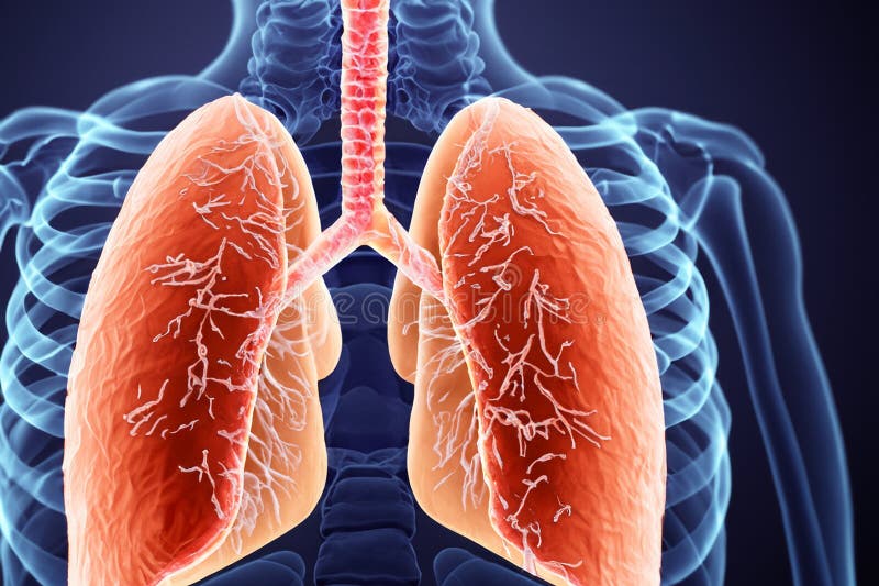 Lungs. Pertussis. Whooping Cough. Bordetella Pertussis. Lungs with ...