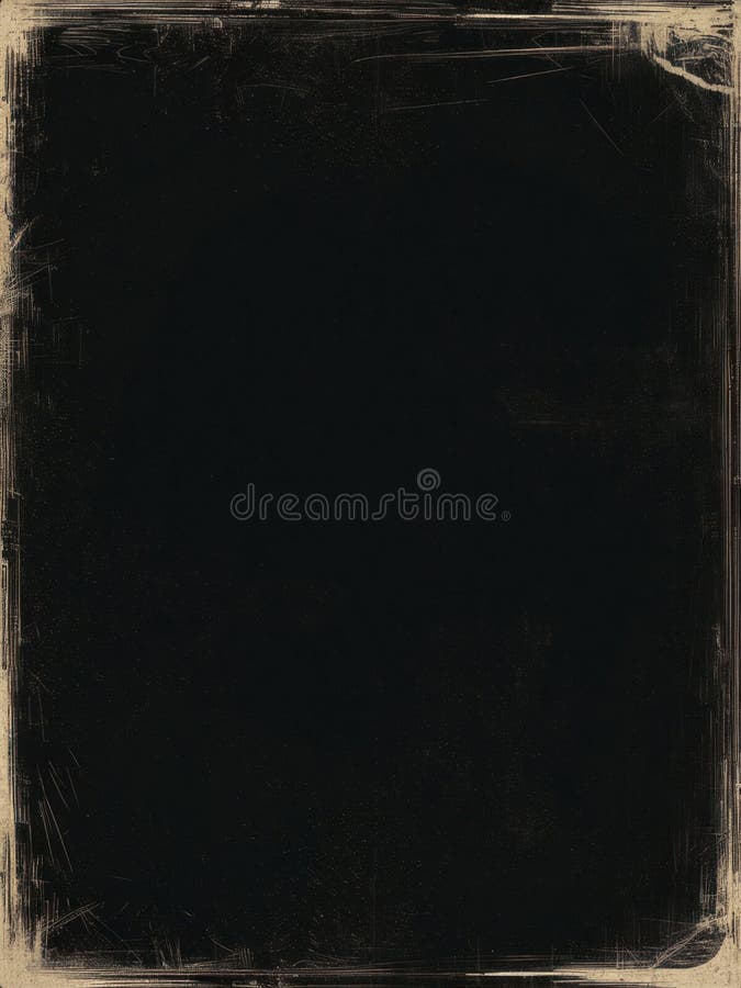Gritty Grunge Black Texture Background with Vignette and Aged ...