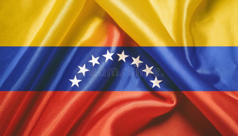 Venezuela Flag. the National Flag of Venezuela Stock Illustration ...