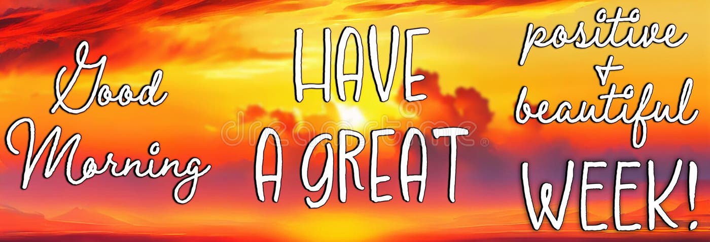 Have Great Week Stock Illustrations – 212 Have Great Week Stock ...