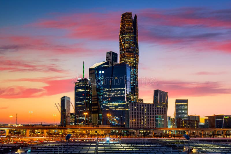 King Abdullah Financial District Riyadh. Know As KAFD Editorial ...